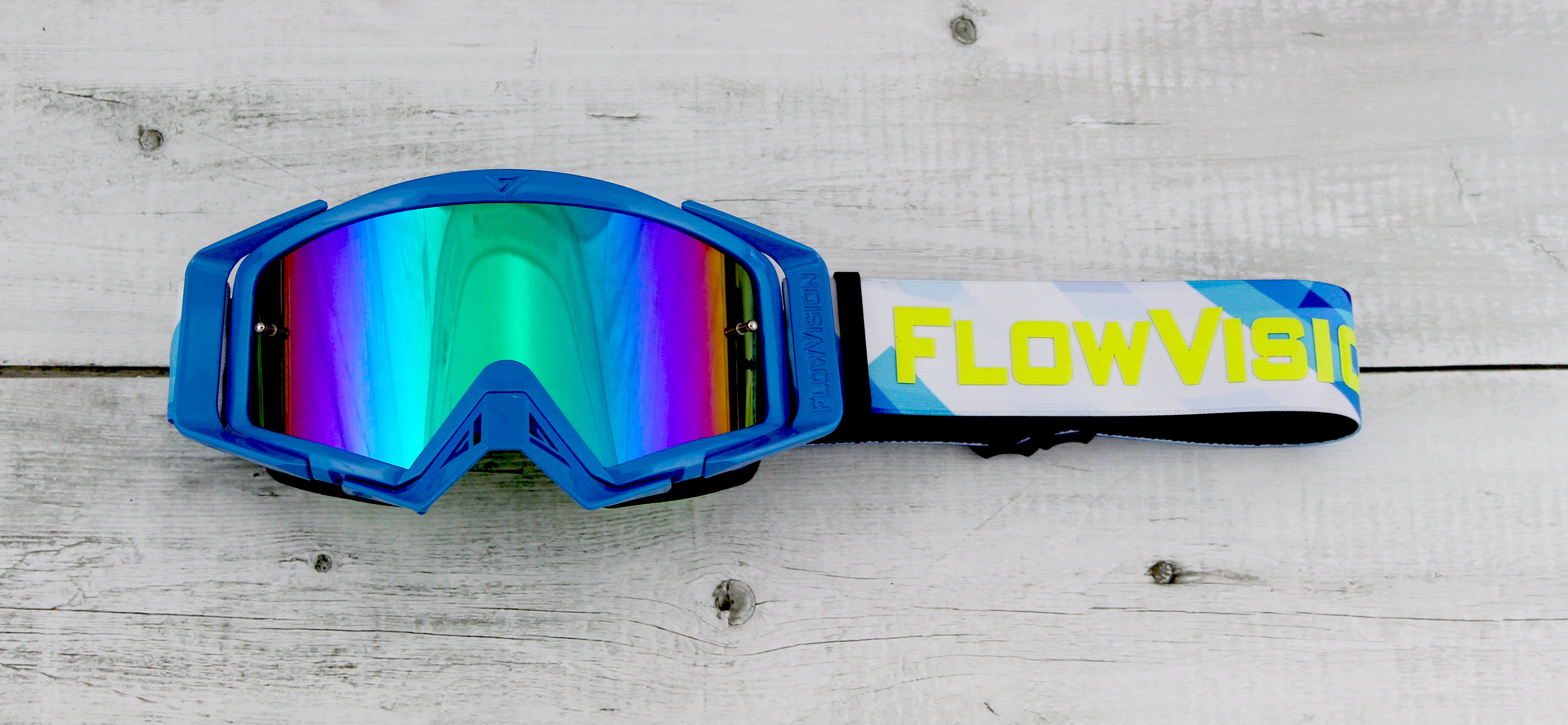 Flow Vision Rythem™ Motocross Goggle: Wave – Money Inc Motorsports