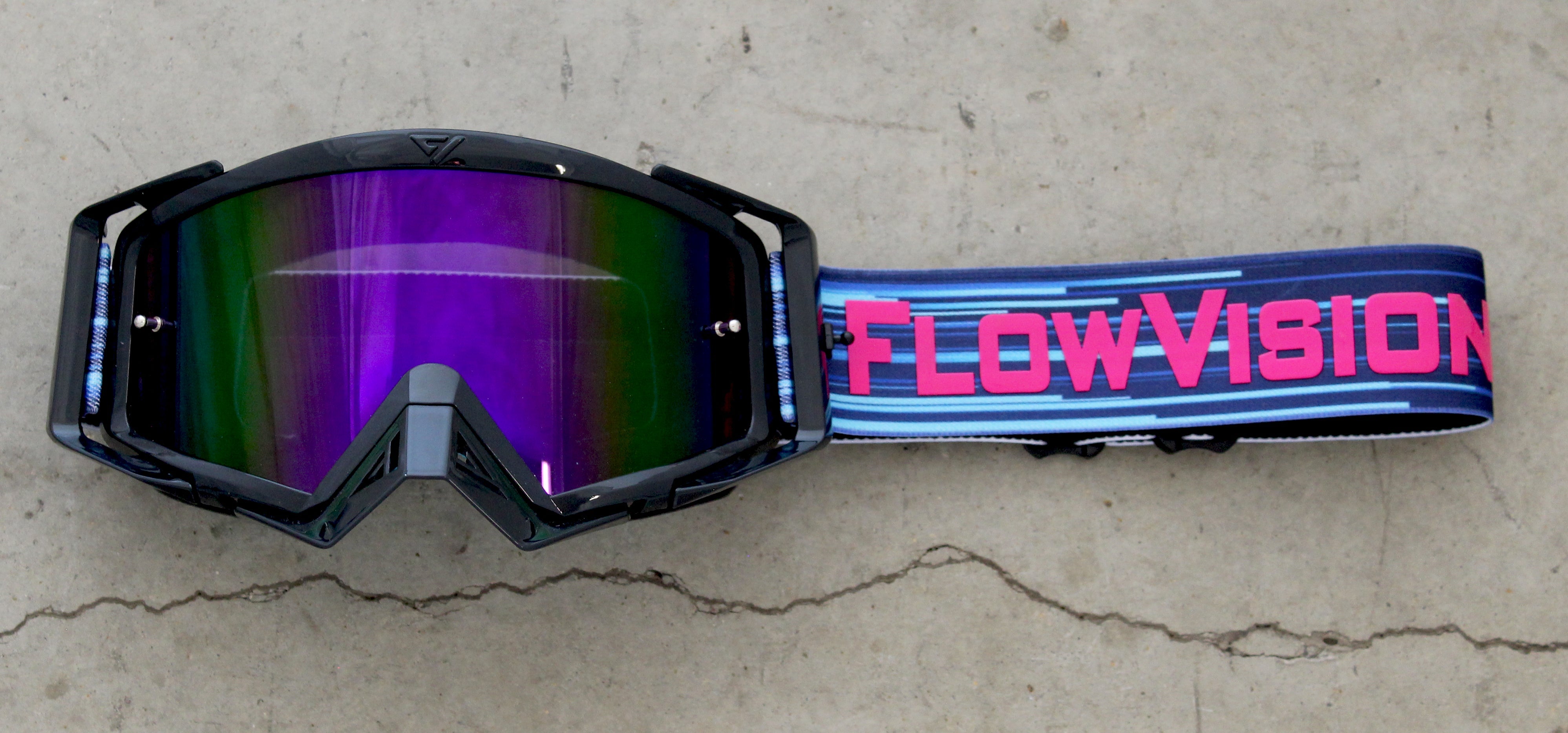 Flow Vision Rythem™ Motocross Goggle: Matrix – Money Inc Motorsports
