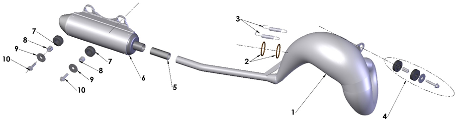 2021 Cobra CX50 P3 - EXHAUST SYSTEM – Money Inc Motorsports