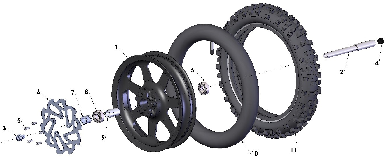 2020 Cobra CX50 P3 - WHEEL - FRONT – Money Inc Motorsports