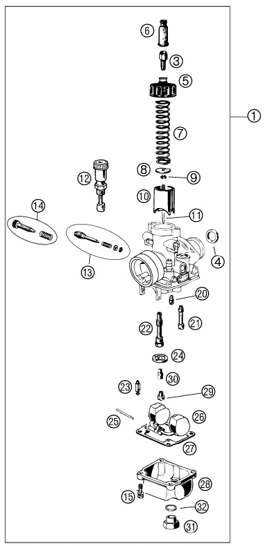 2017 Cobra CX50 P3 - CARBURETOR – Money Inc Motorsports