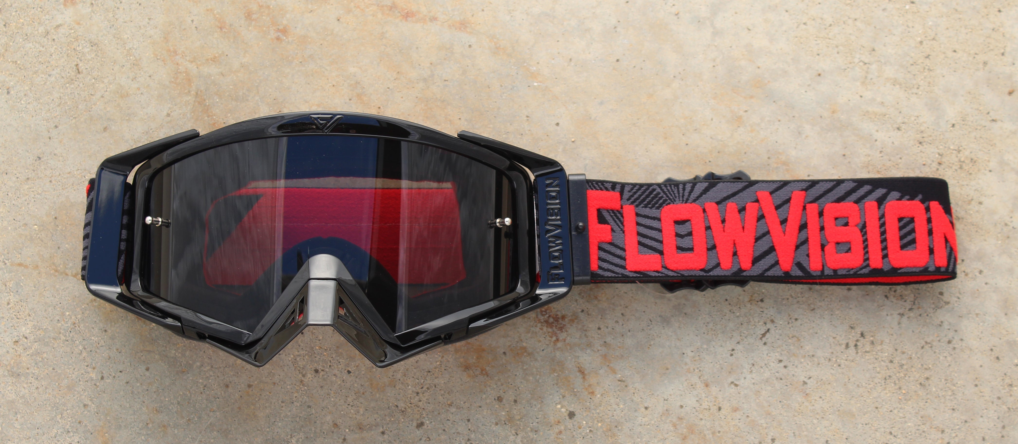 Flow Vision Rythem™ Motocross Goggle: Blackhawk – Money Inc Motorsports