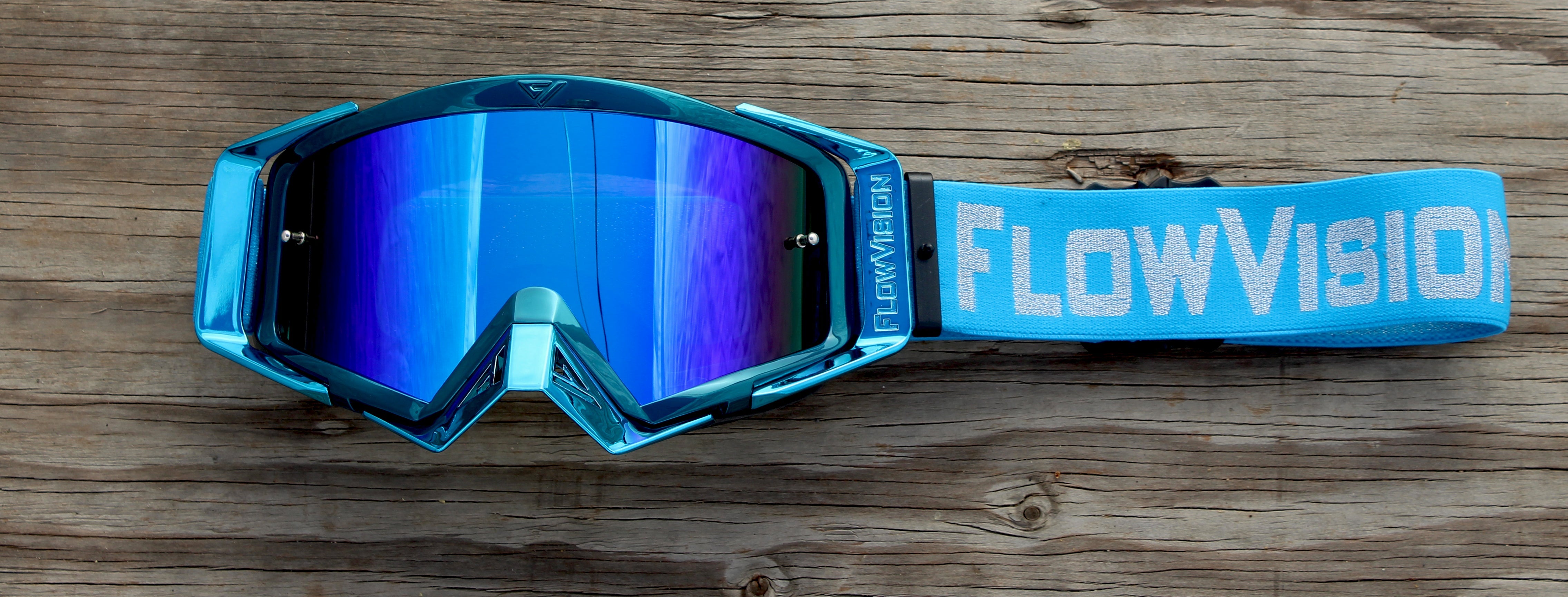 Flow Vision Rythem™ Motocross Goggle: Fresno Smooth – Money Inc Motorsports