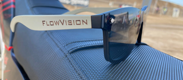 Flow Vision Rythem™ Sunglasses: Grey/Black – Money Inc Motorsports