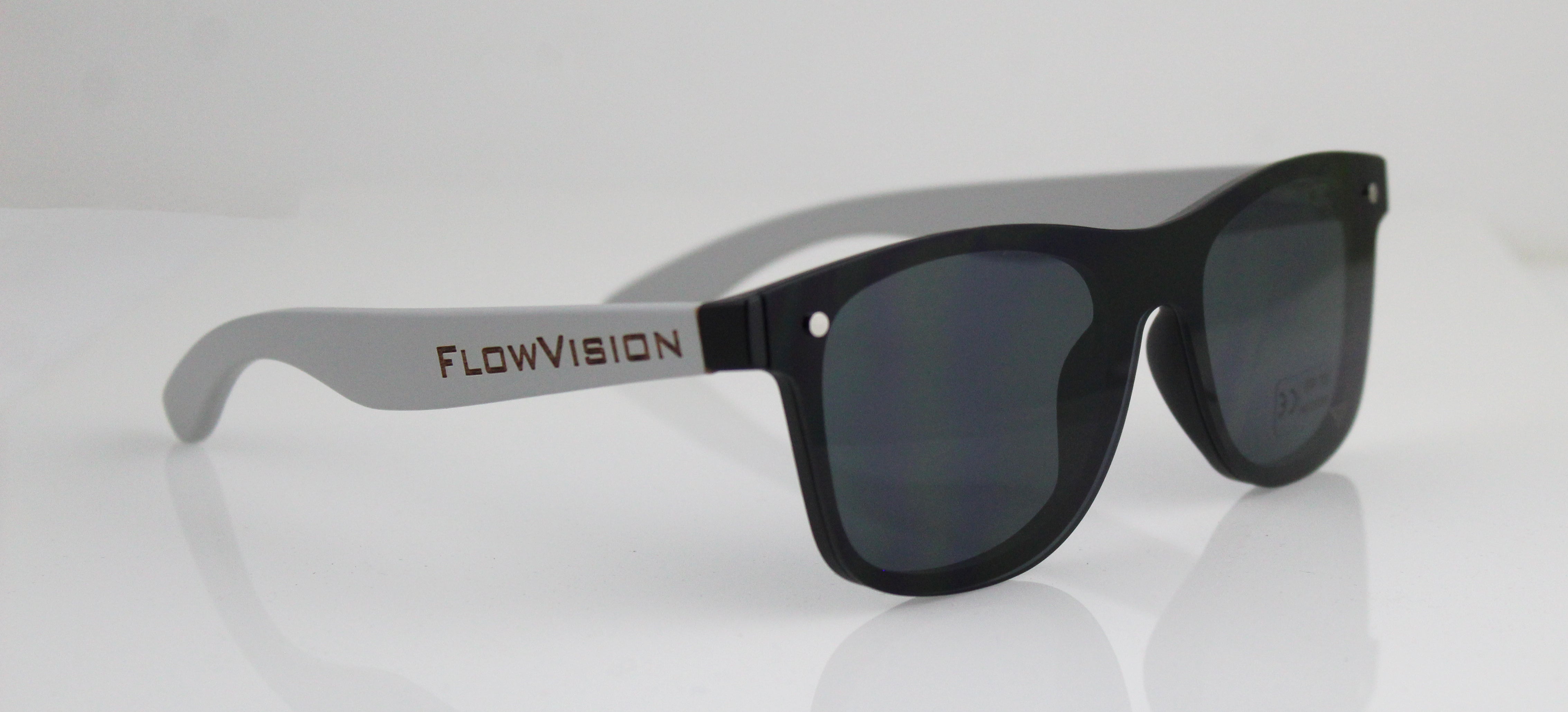 Flow Vision Rythem™ Sunglasses: Grey/Black – Money Inc Motorsports