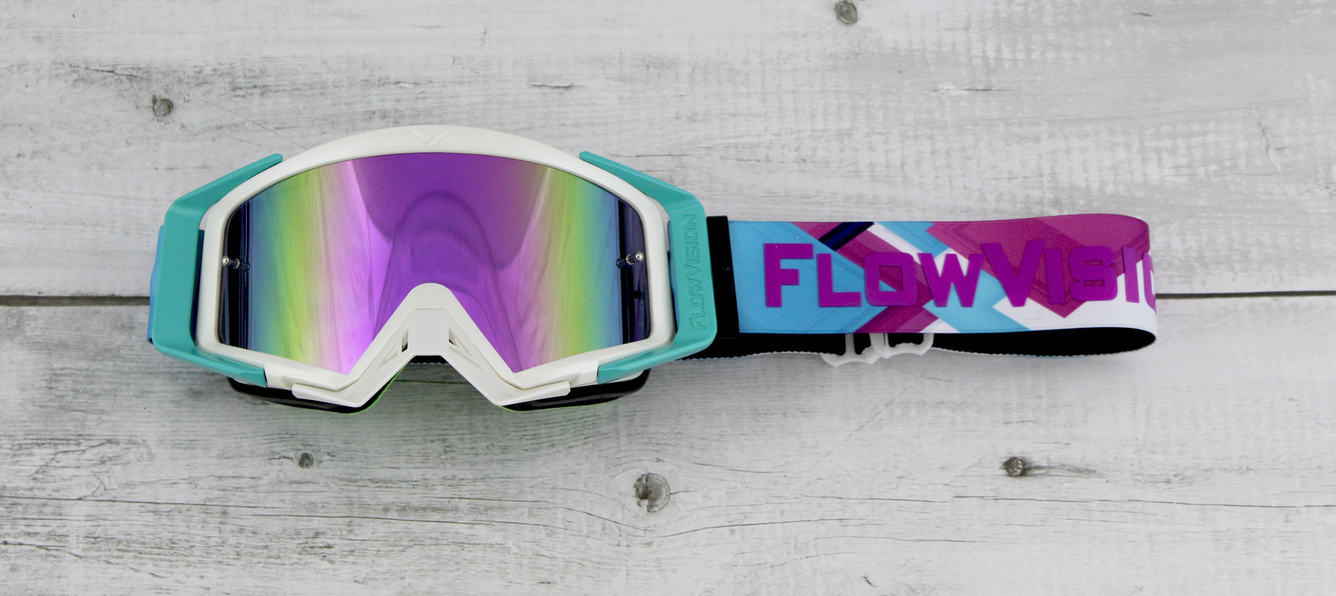 Flow Vision Rythem™ Motocross Goggle: Abstract – Money Inc Motorsports