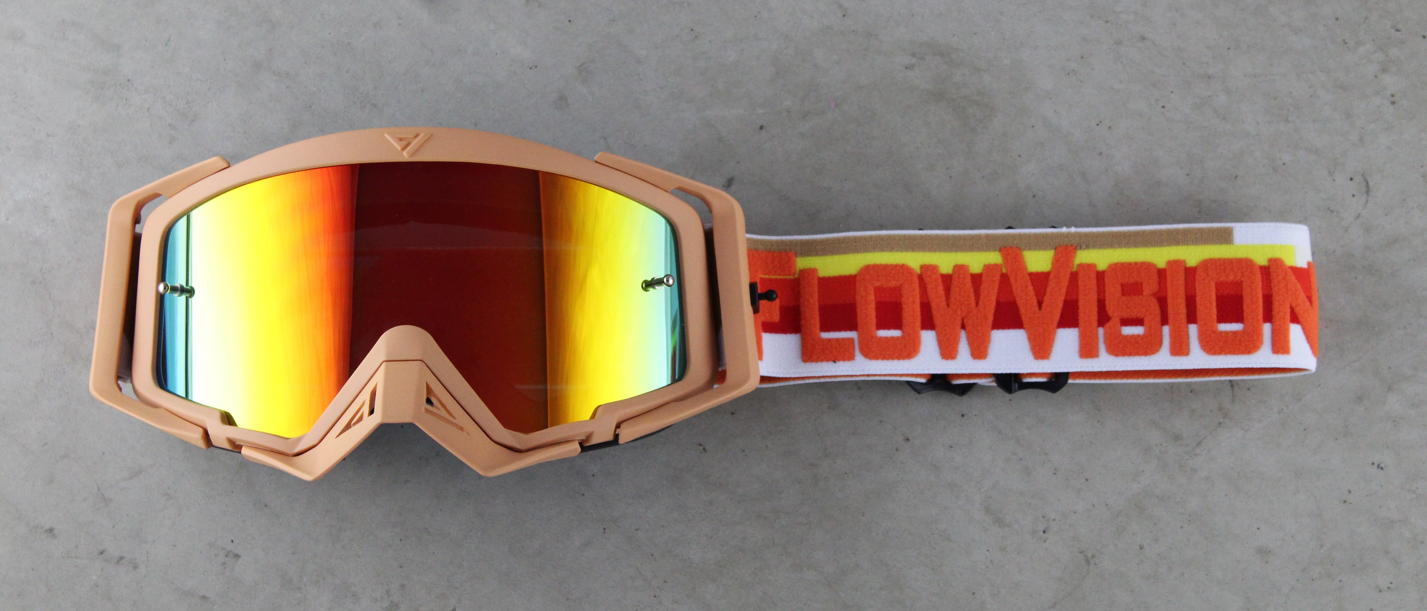 Flow Vision Rythem™ Motocross Goggle: Spicoli – Money Inc Motorsports